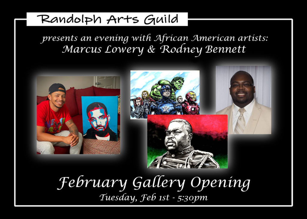 An Evening with African American artist: Marcus Lowery & Rodney Bennett ...